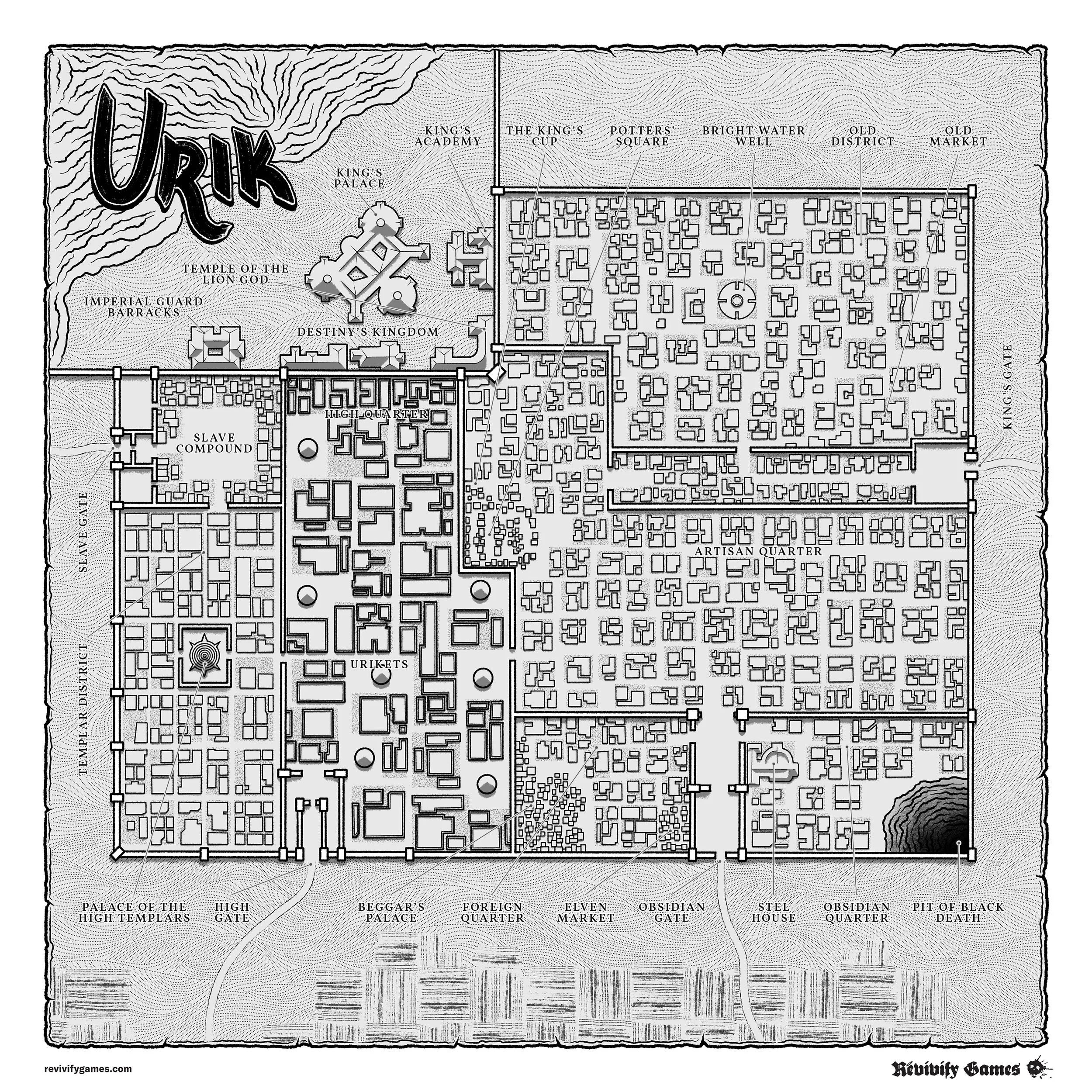 Urik, City of Lions – Revivify Games